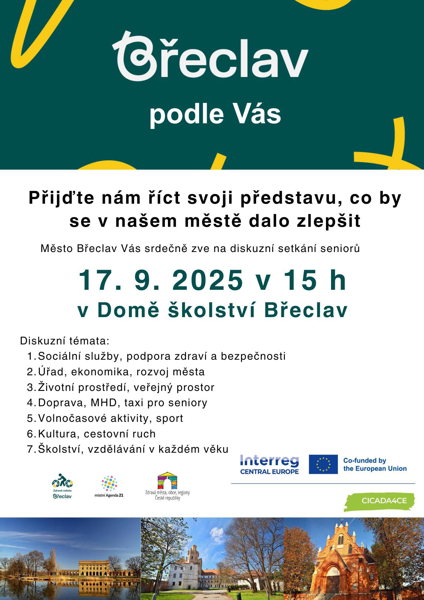 Jak se žije v Břeclavi seniorům? | Město Břeclav
